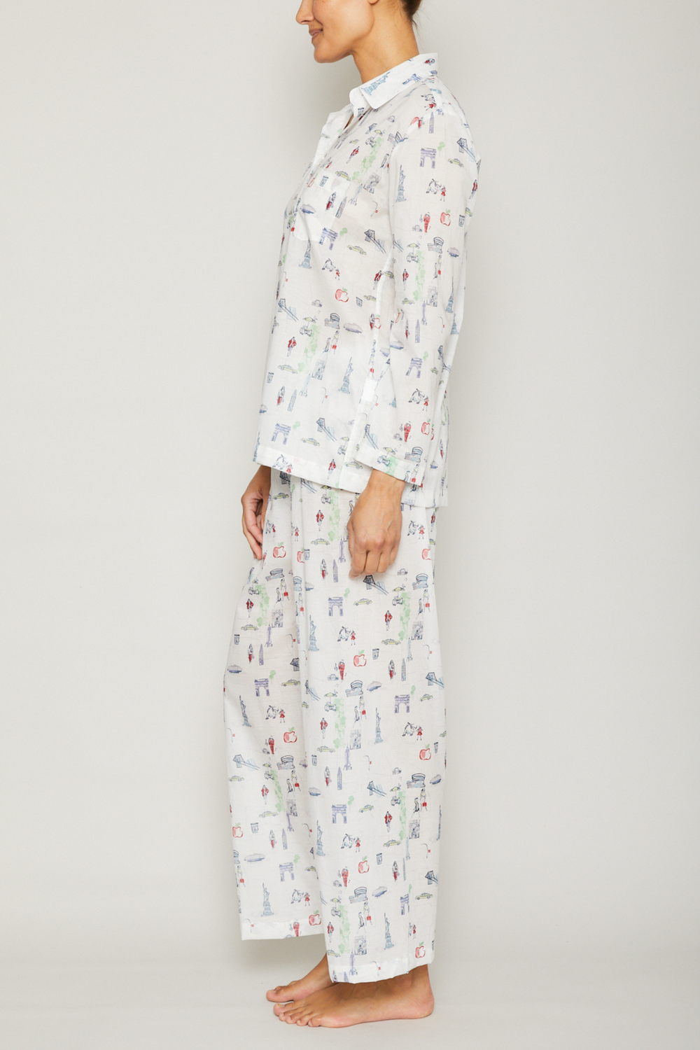 New York Long Sleeve PJ Set